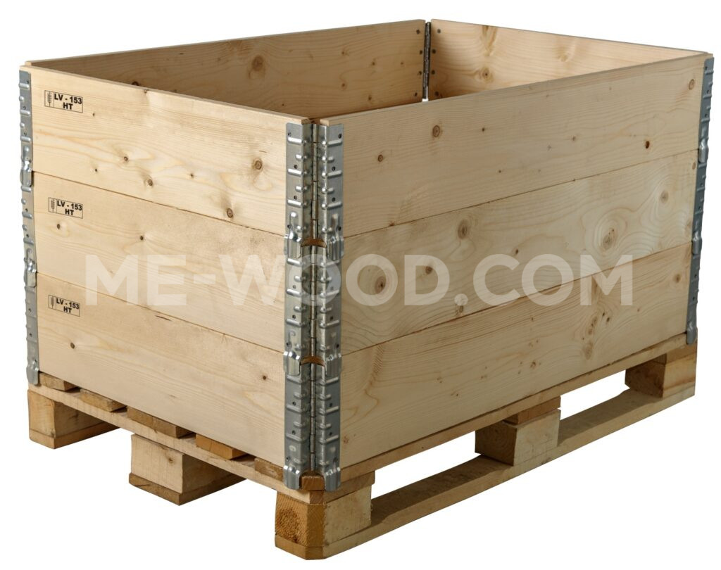 Wooden packaging – Mežares A