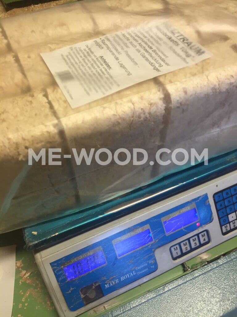 RUF wood briquettes – Mežares A